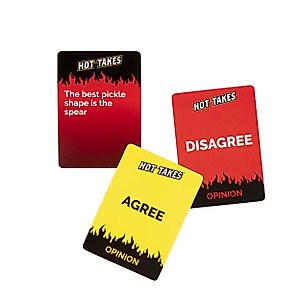 WHAT DO YOU MEME? Hot Takes - The Party Game of Spicy Opinions - Adult Party Games & Fun Gifts for Adults
