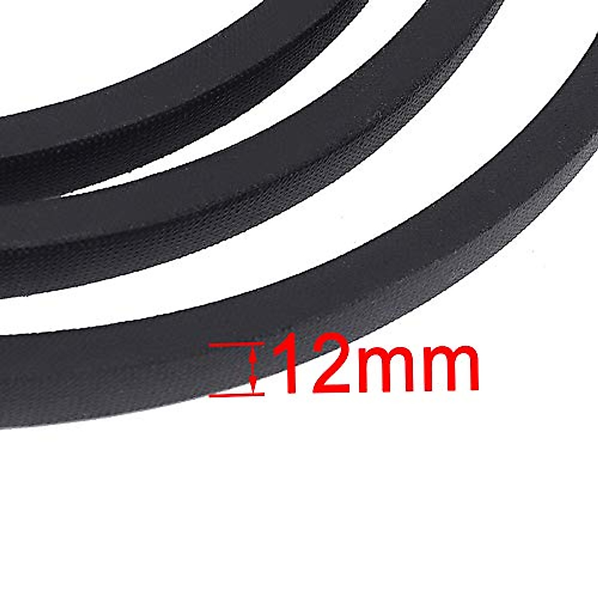 125907X Drive Belt 1/2 X 90" Compatible with Husqvarna Poulan Craftsman 532125907 125907 120302X 105732X John Deer M147044 M82718 Simplicitiy 1666698SM 1716854SM Ariens 07210300 Lawn Mower Tractor