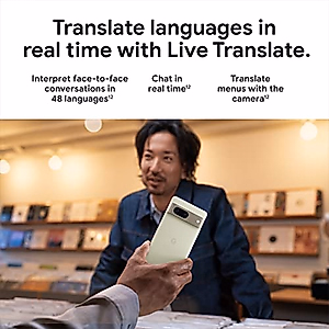 Google Pixel 7-5G Android Phone - Unlocked Smartphone with Wide Angle Lens and 24-Hour Battery - 256GB - Obsidian