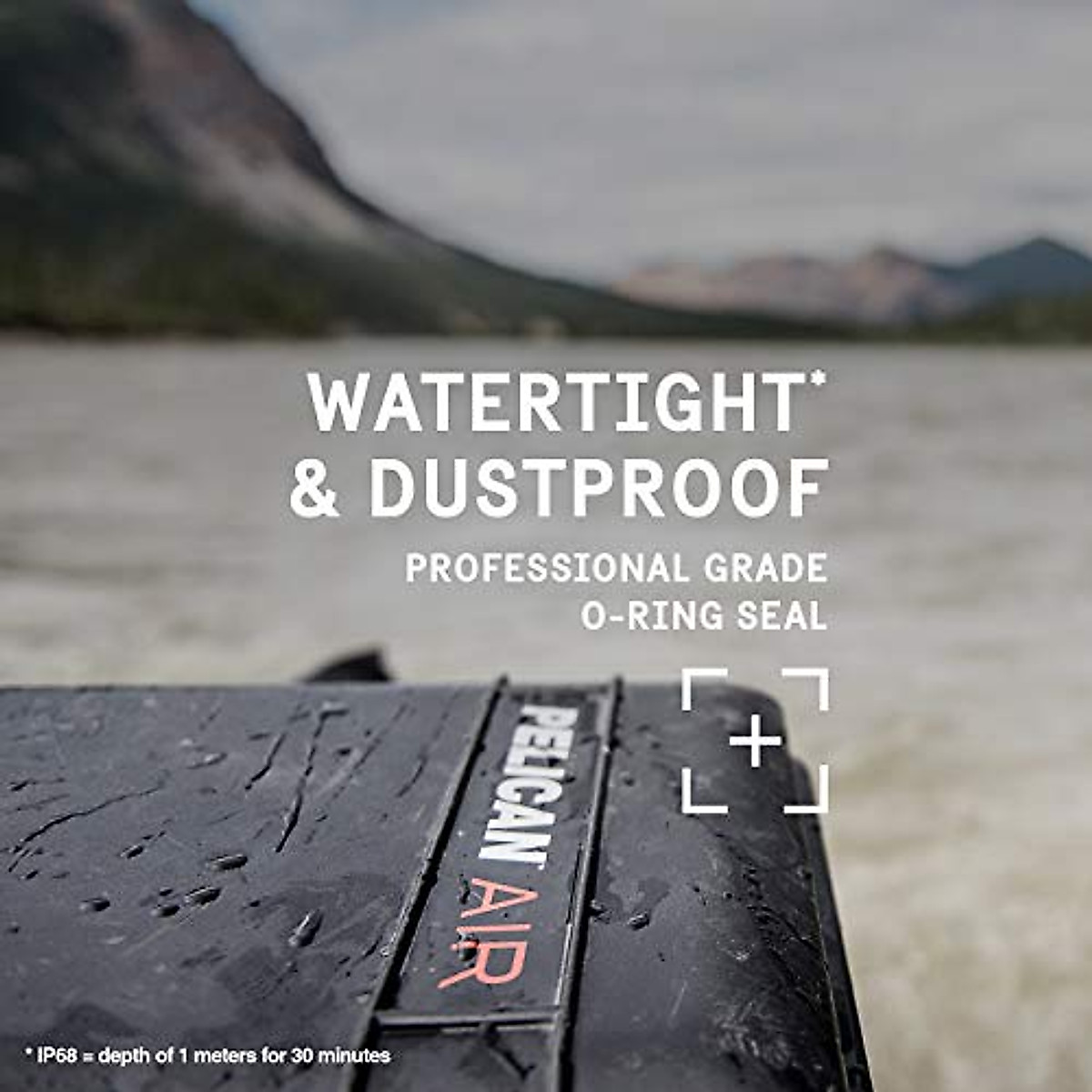 Pelican Air 1607 Case No Foam - Silver