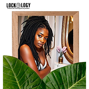 Lockology Loc Oil; Coconut Lemongrass Loc Moisturizer for Dreads; Hair Oil for Locs Products for Dreadlock Products