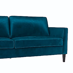 Mr. Kate Winston Sofa with Pocket Coils, Green Velvet
