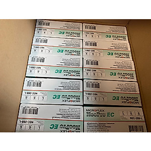 Microflex Neo Pro EC NEC-288 Green 2XL Powder Free Disposable Gloves - Medical Grade - 11.4 in Length - Rough Finish - 6.3 mil Thick - NEC-288-XXL [PRICE is per BOX]