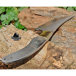 Whole Earth Supply 420 Stainless Steel Knife (420 Stainless Steel, Pair of 3.5 inch Upswept Skinning Blades)