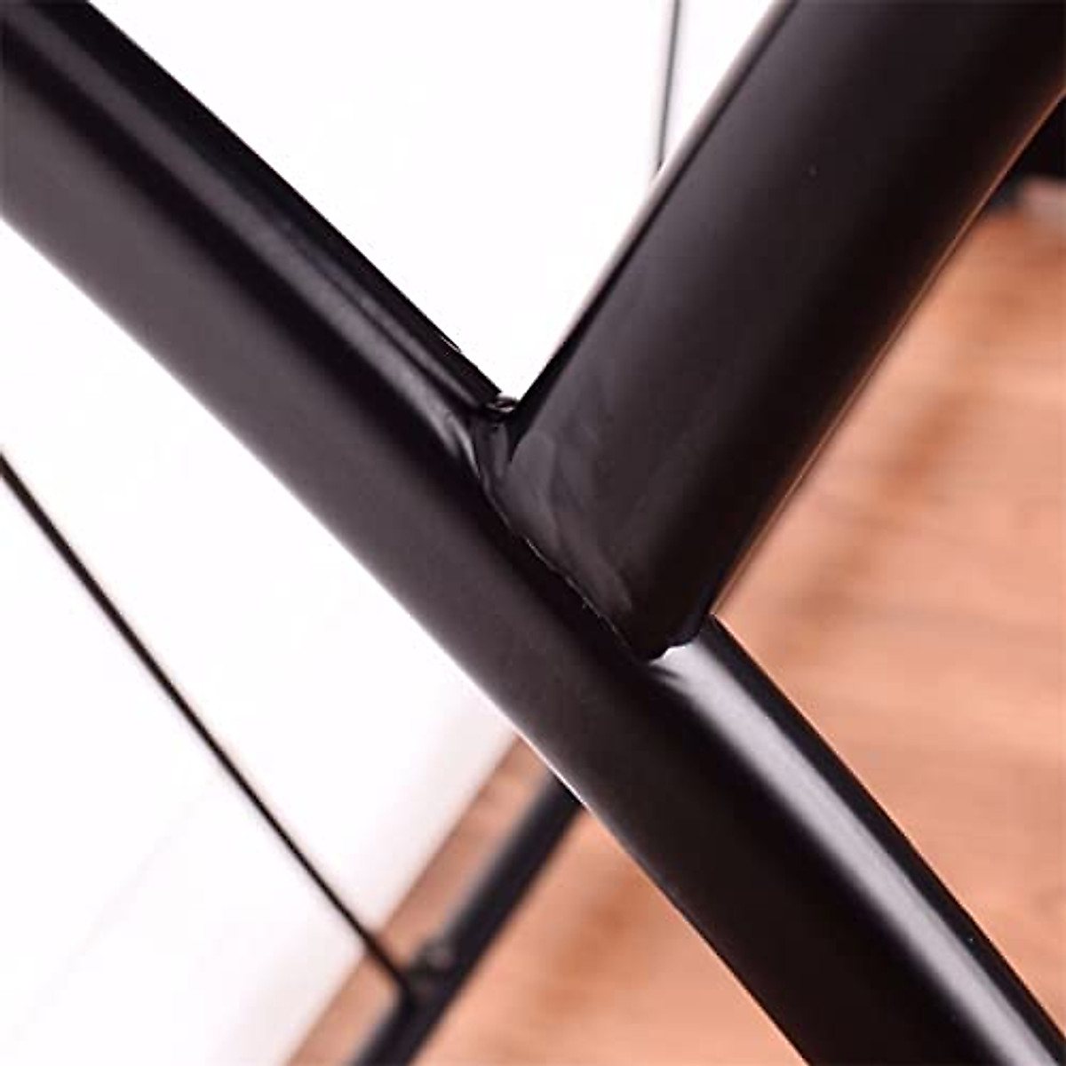 MJWDP Glass Desktop Computer Desk PC Laptop Desk Writing Study Workstation Home Desk Z Shape Desk