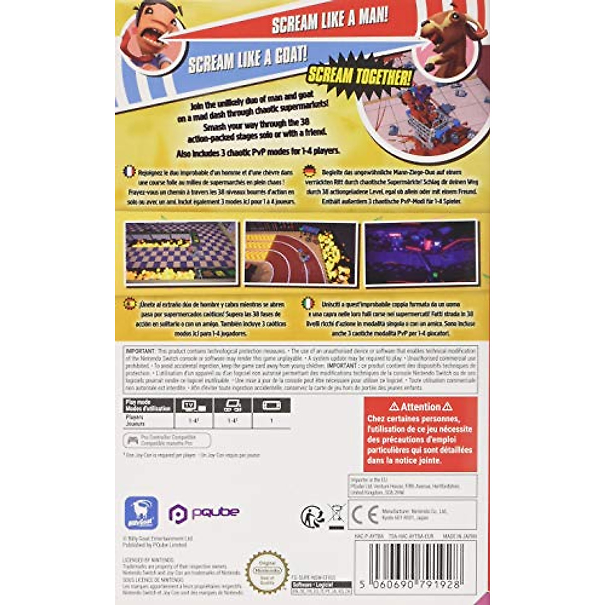 Supermarket Shriek (Switch) (Nintendo Switch)