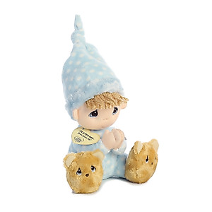Aurora® Inspirational Precious Moments™ Precious Prayer Boy Stuffed Animal - Cherished Memories - Enduring Comfort - Blue 9.5 Inches