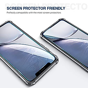 ORIbox iPhone XR Matte Case - Translucent Black, Shock-Absorbent, TPU & Polycarbonate