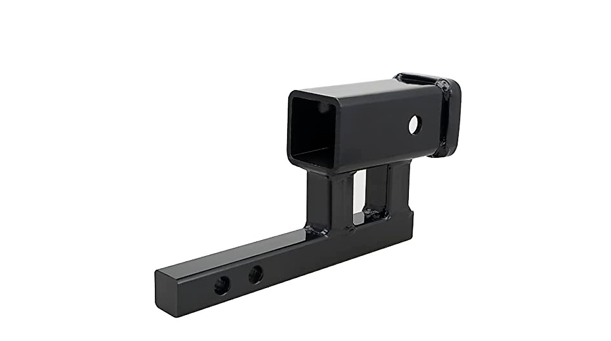 Durable 1-1/4 to 2 Inch Hitch Adapter for Towing
