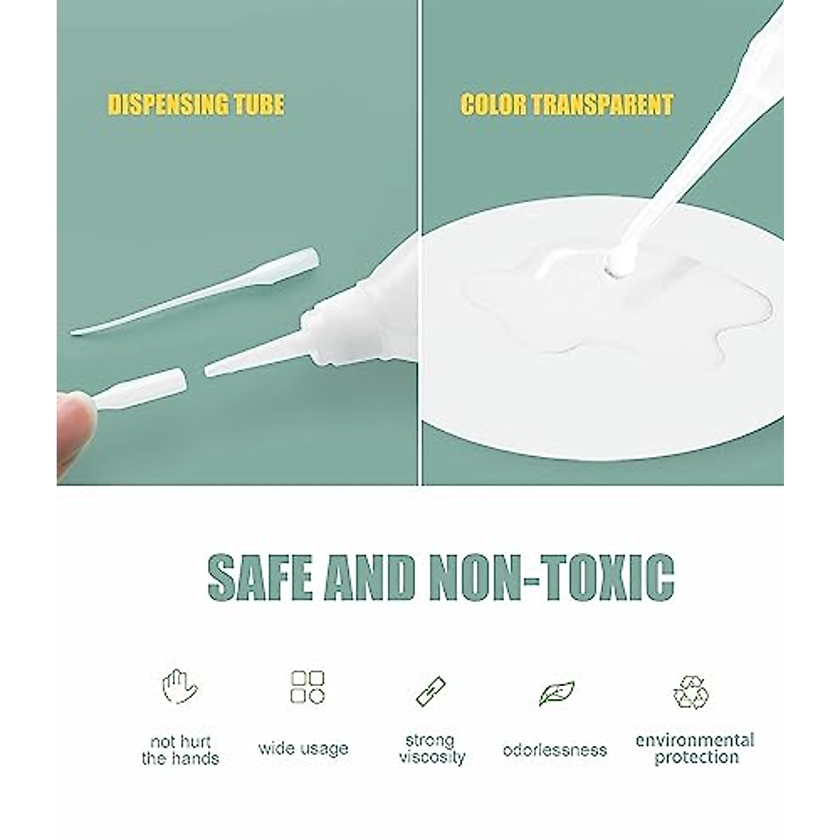 20g Craft Glue, Glue for Model, Instantly Strong Adhesive for bonding DIY Craft, Model, Lego, Scrapbooking, Card Making, Photo, Toy, Decor, Crystal, Metal, Plastic, Rubber, Wood