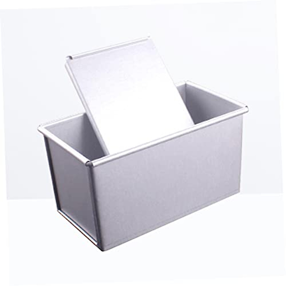 UPKOCH 1pc Mini Pan Aluminum Loaf Pans Mini Toast Bread Loaf Tin Toast with Cover Broiler Pan for Oven Kitchen Supplies Baking Tray Household Baking Plate Mold Baking Mold Bakeware Pie