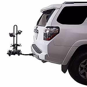 Saris Freedom Bike Hitch Car Rack, 2-Bicycle Carrier, Black