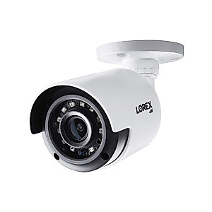 Lorex 4K Security Camera System, Ultra HD Indoor/Outdoor Analog Wired Bullet Cameras with Motion Detection Surveillance, Color Night Vision & Smart Home Compatibility, 1TB 8 -Channel DVR, 8 Cameras