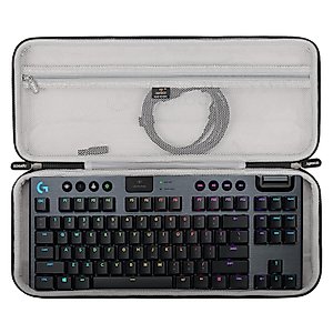 Aproca Hard Storage Travel Case, for Logitech G915 TKL/Logitech G PRO Tenkeyless Lightspeed Wireless RGB Mechanical Gaming Keyboard