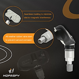 Tire Pressure Sensor 315MHz TPMS 4PCS Compatible with 04-06 Acura MDX 05-08 Acura RL Pilot & More Replaces# 06421-S3V-A04