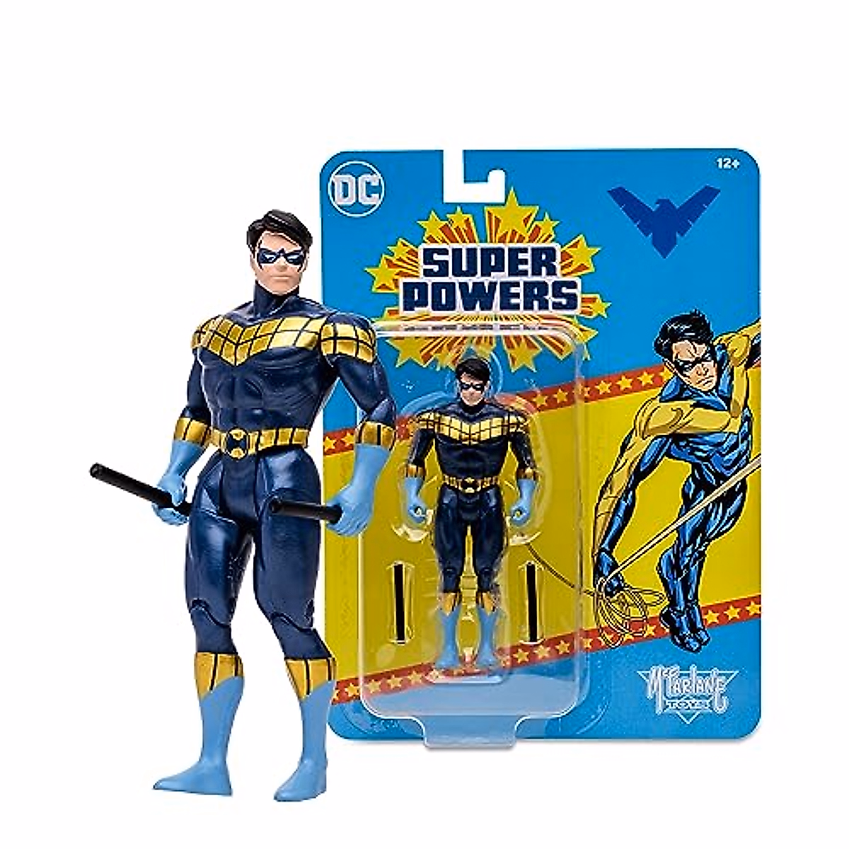 McFarlane Toys - DC Super Powers Nightwing (Knightfall) 4.5in Action Figure