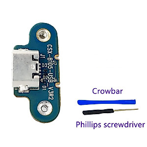 KOMITASUI Studio 2 Charging Port Replacement for Beats Studio 2 Charging Port, Studio2 B501 Wireless Charging Port, Micro USB Charging Port incl Tools