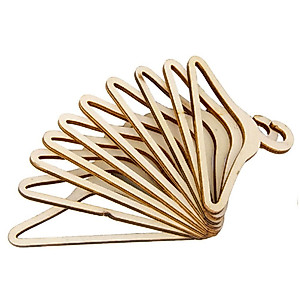 lot Baby Wooden Clothes Hanger Baby Creative Hanger Rack Home Girls Princess Room Nursery Decor for Kids (40 PCS)