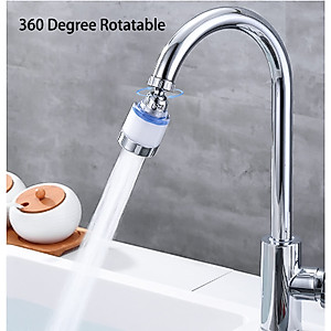 Brand 360-Degree Rotating Water Purifier Removes Metals and Hard Water for Sink