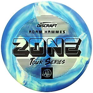 Discraft Limited Edition 2022 Tour Series Adam Hammes Swirl ESP Zone Putter Golf Disc - 173-174g - Colors Will Vary