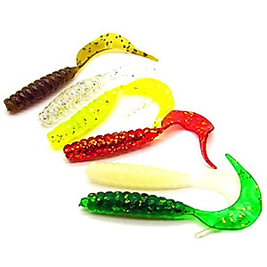 Fishinghappy 117PCS Fishing Lures Baits Tackle Including Topwater Frog Lures Crankbaits Spinnerbaits Plastic Worms Jigs Tackle Box and More Fishing Gear Lures