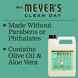 MRS. MEYER'S CLEAN DAY Hand Soap Refill Scent Variety Pack 2 CT (Lavender + Basil)