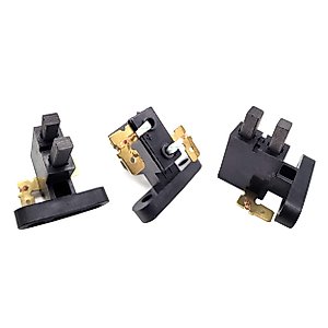 Yeesonda Universal Carbon Brush Assembly Generator Head Fits for Honda 5kw 6kw 13hp Ex1800 2500 2600 Generator (3/Pack)