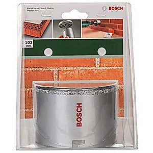 Bosch 2609255628 Tungsten Carbide Grit Holesaw with Diameter 103mm