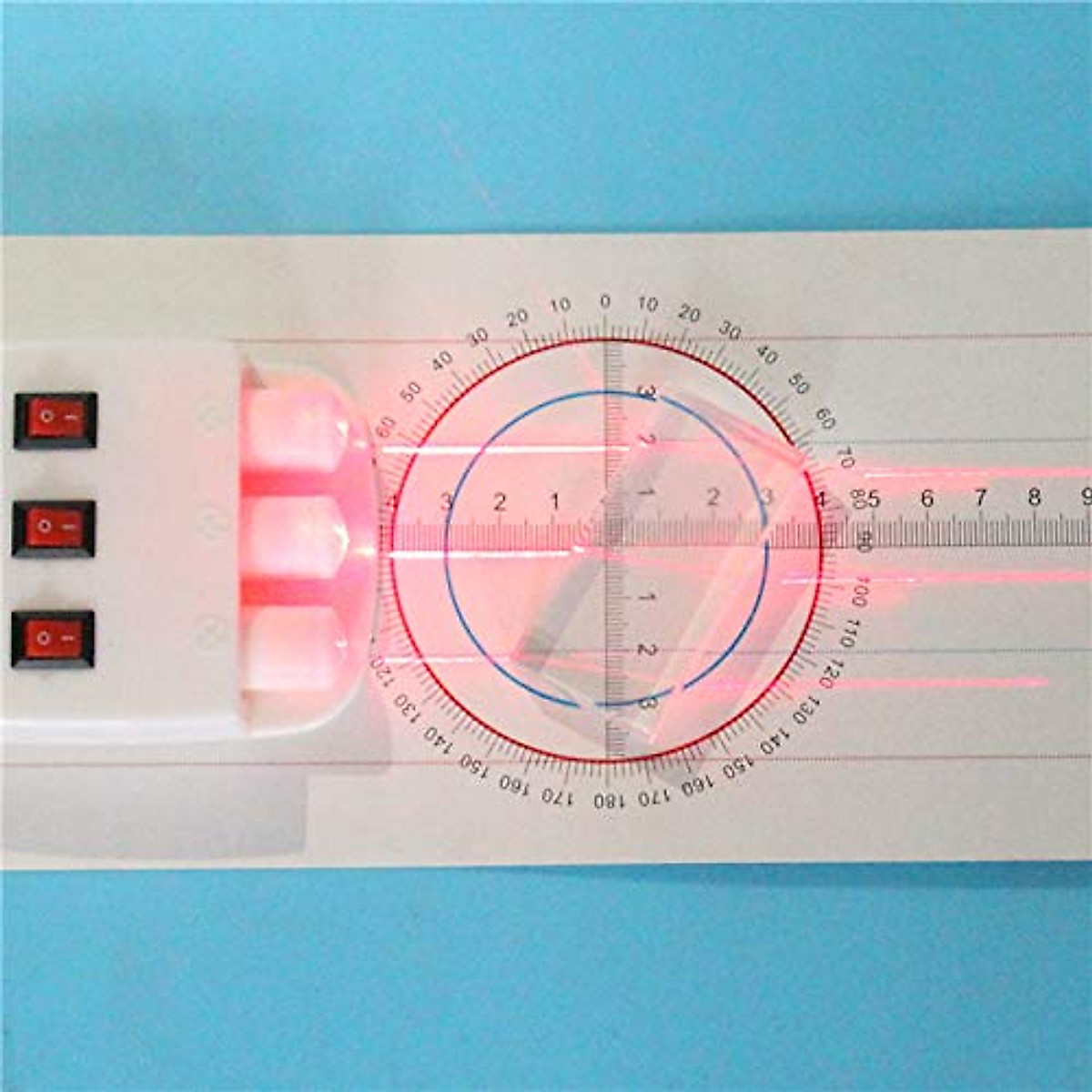 StayMax Physical Optical Experiment Set Concave/Convex Lens