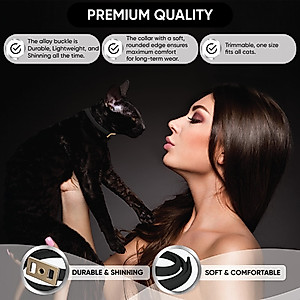 Trioak Flea Collar for Cats: 4 Pack Cat Flea Collar - Flea and Tick Collar for Cats - Cat Flea and Tick Collar - Kitten Flea Collar, 4 Pack