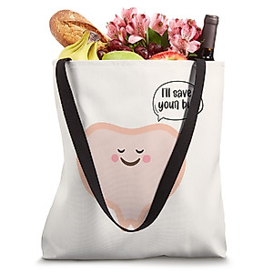 Wound Care Nurse I'll Save Your Butt Funny Sacrum Dressing Tote Bag