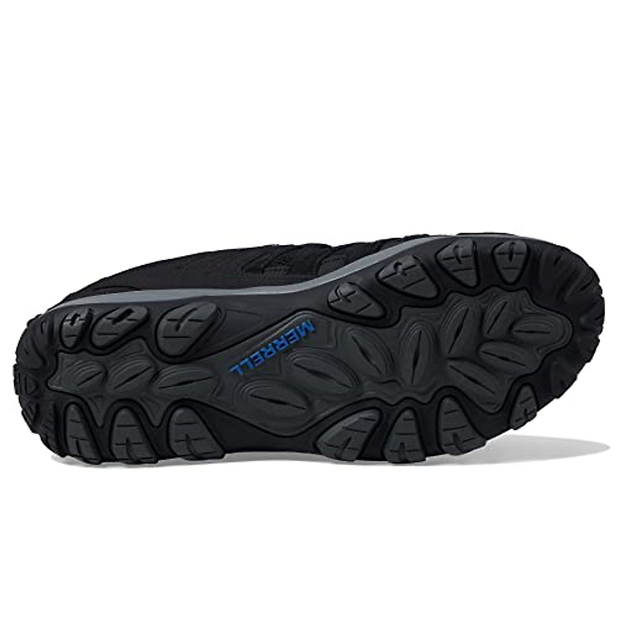Merrell Accentor 3 Waterproof Shoes for Men - Leather and Mesh Upper, Textile Lining, and Lightweight EVA Foam Midsole Black 12 M