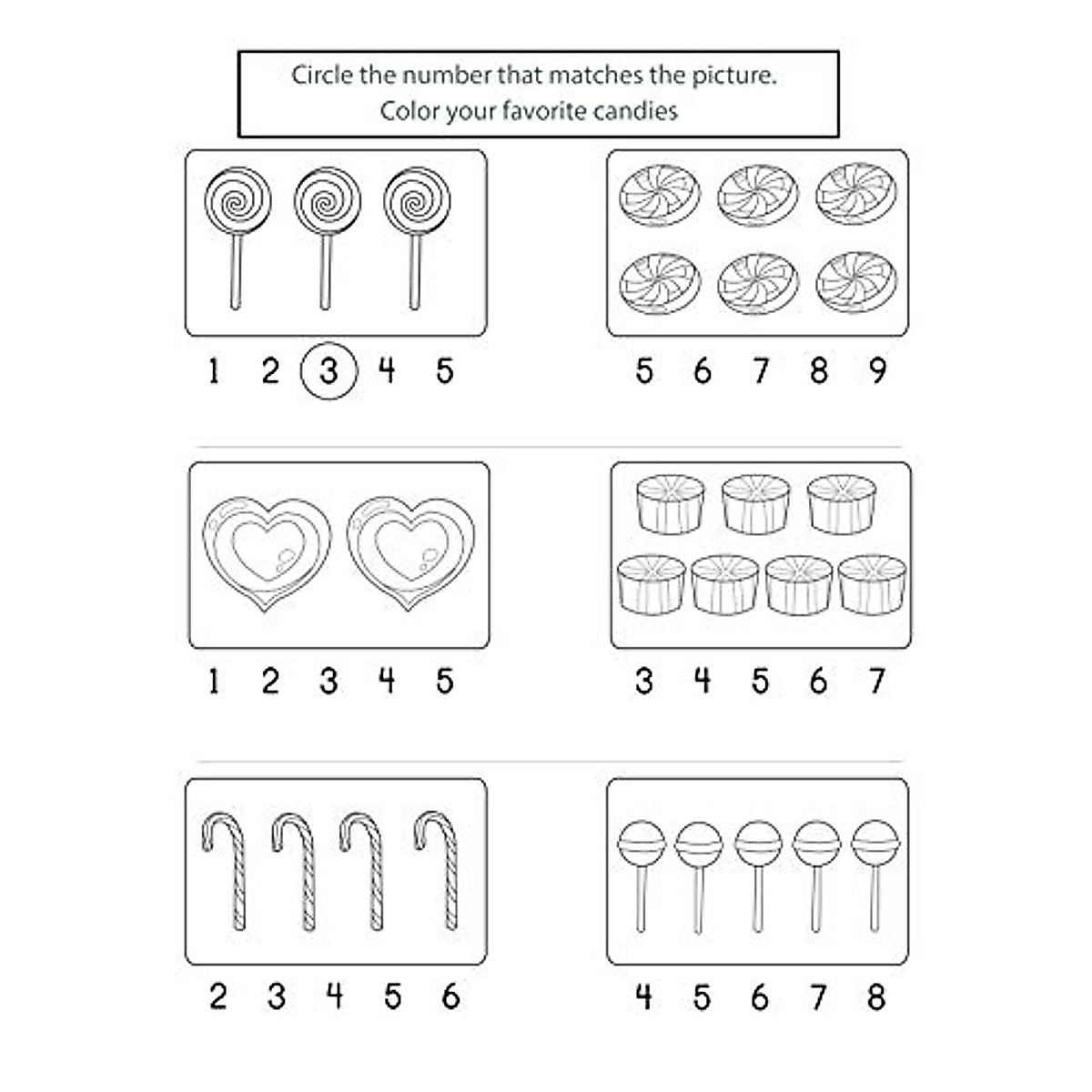 Preschool Math Workbook: Number Tracing, Addition and Subtraction math workbook for toddlers ages 2-4 and pre k