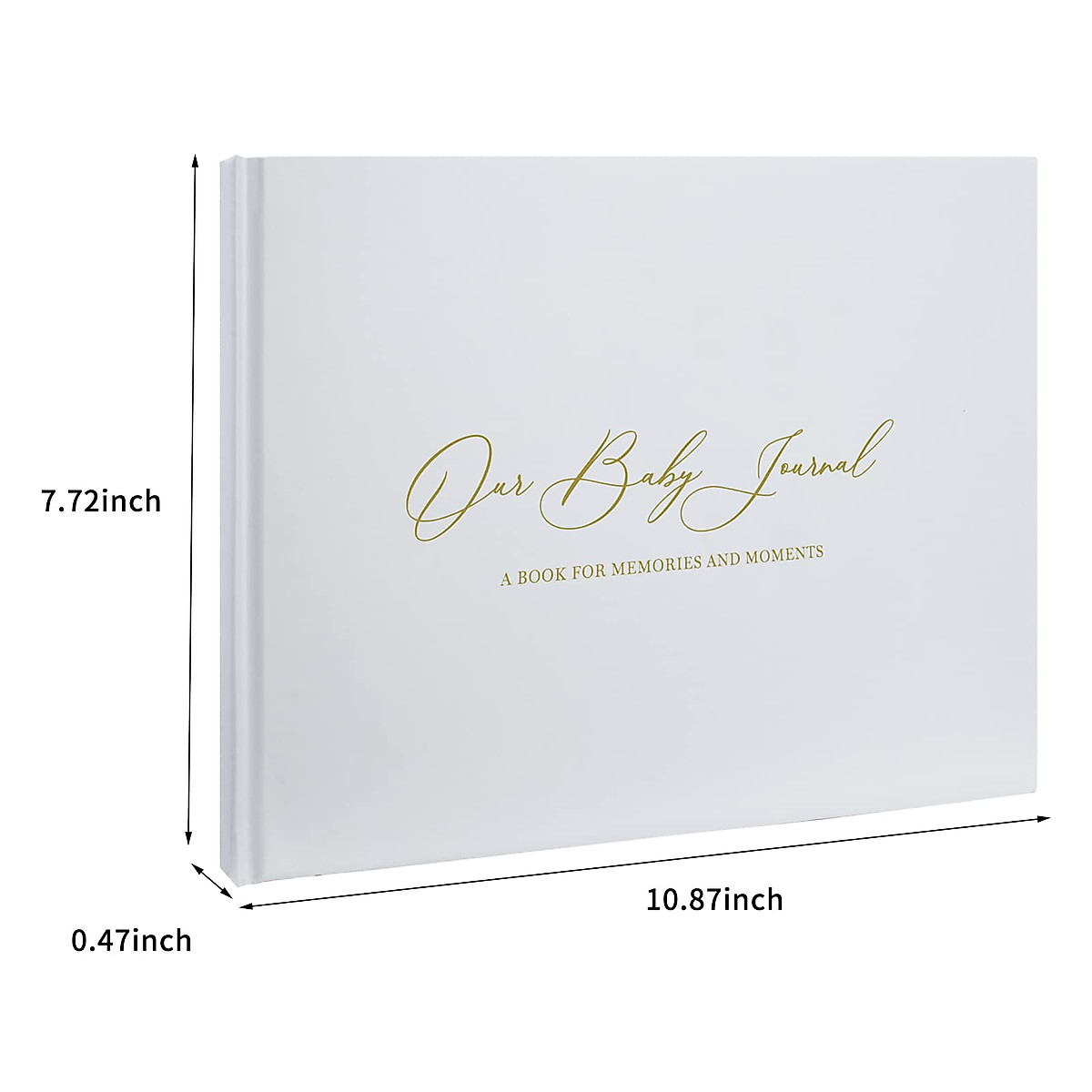 Mon Petit Amour Baby Memory Book From Pregnancy to First 5 Years Minimalist Gender Neutral Scrapbook Album Baby Girl or Boy Baby Record Books MJP0001 0