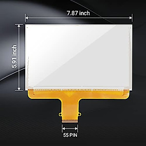 Tutor Auto New 8' 55 Pin Touch Screen Digitizer Replacement for MYLINK Raido Navigation Compatible with 2015-2018 Chevrolet Silverado Suburban Tahoe & GMC Yukon Sierra Replace DJ080PA-01A
