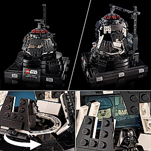 LEGO 75296 Star Wars The Meditation Room of Darth VadorTM Collectible Set, Birthday Gift for Adults