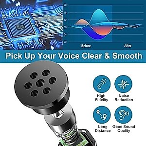 USB Computer Microphone,Plug and Play Desktop PC Laptop Microphone with Mute Button and LED Indicator for Streaming,Podcasting,Recording,Gaming,Skype,YouTube Mic for Mac or Window Black.