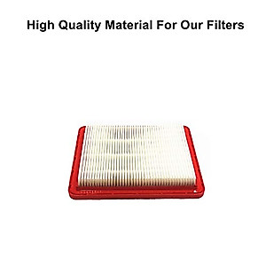 MOWFILL 2 Pack 17211-Z8B-901 Air Filter Replace for Honda GCV160LAO GCV190LA GC190LA HRR216 HRB216 HRB217 HRC216 HRS216 HRT216 HRX217 HRZ216 Lawn Mower EB2800I EG2800I Generator Air Cleaner Element