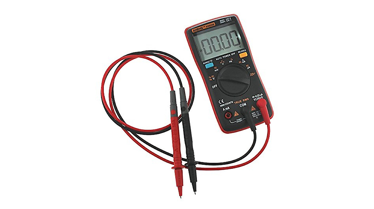 Alloet AN8008 True-RMS Digital Multimeter for Accurate Electrical Testing