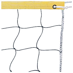 Champion Sports Vinyl Volleyball Nets, Neon Yellow, 32 x 3-Feet