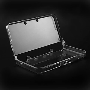 OSTENT Protector Clear Crystal Hard Cover Case for Nintendo New 3DSLL/XL Console