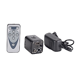 Handheld Digital Microscope Accessories 60F/S 1080P HDMI Output Remote Control Digital Industrial Video Microscope CCD Camera Microscope Accessories