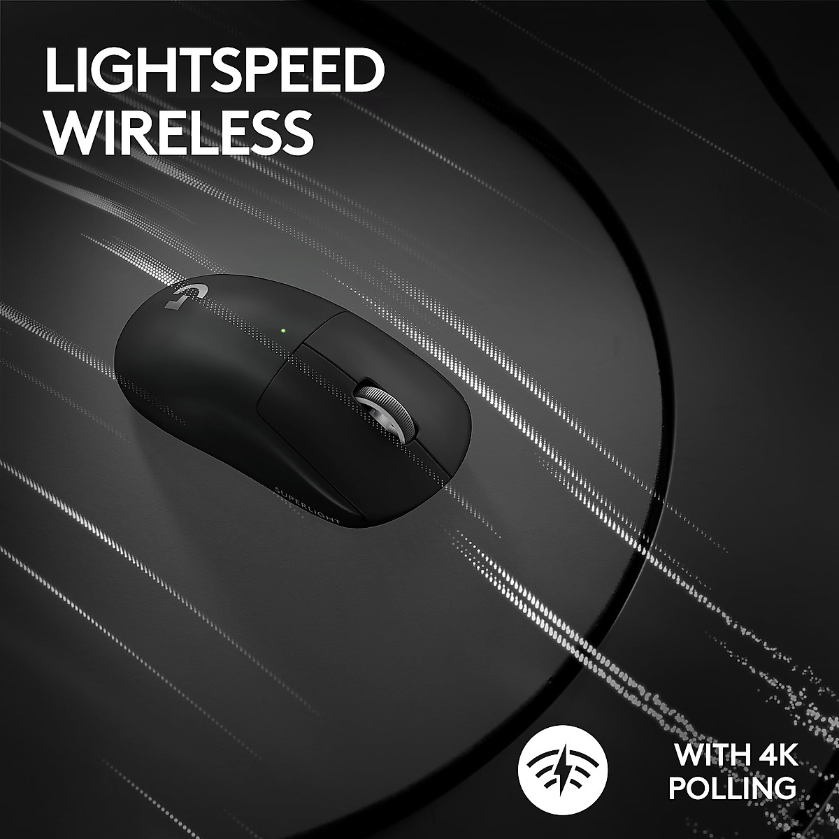Logitech G PRO X SUPERLIGHT 2 LIGHTSPEED Wireless Gaming Mouse, 8K Polling, Lightweight, LIGHTFORCE Hybrid Switches, HERO 2 Sensor, 888 IPS, 44,000 DPI, 5 Programmable Buttons,USB-C Charging, PC & Mac