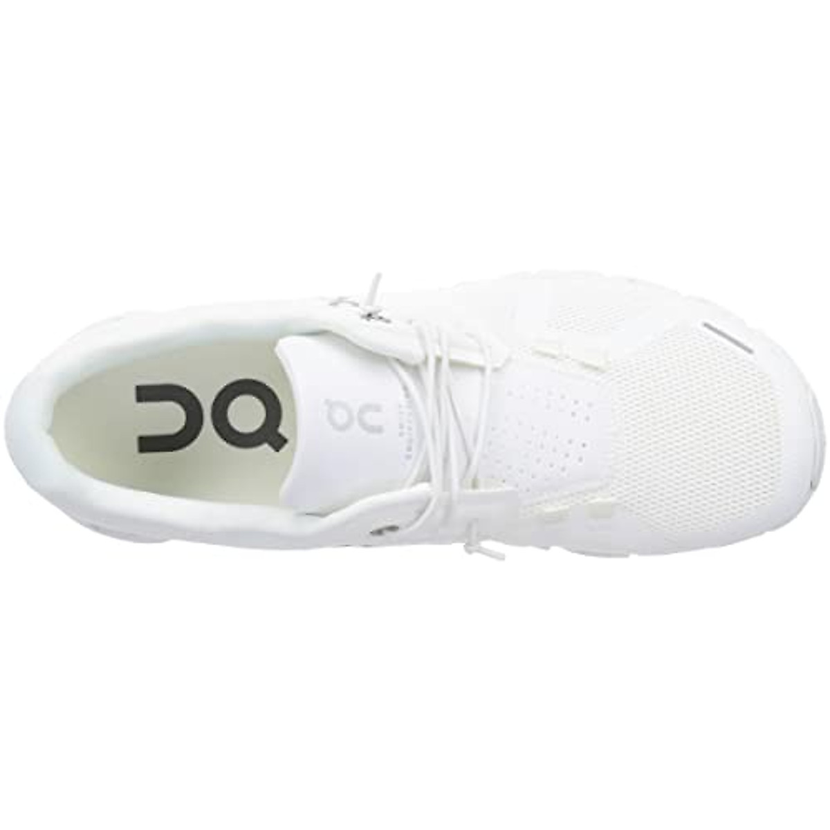 On Men's Cloud 5 Sneakers, All White, 9.5