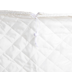 Duck Brand Indoor Air Conditioner Cover, White, 20 x 28 Inches, 284430