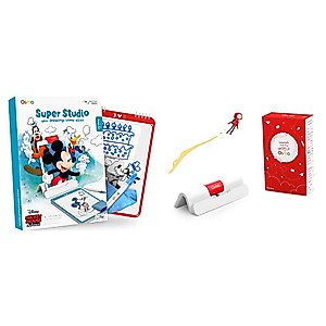 Osmo - Super Studio Disney Mickey Mouse & Friends - Ages 5-11 - Learn to Draw Includes iPad Base
