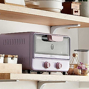 FZZDP Cute Electric Oven Home Small Multifunctional Automatic Tart Cookie Baking Machine Small Capacity Knob Easy To Operate