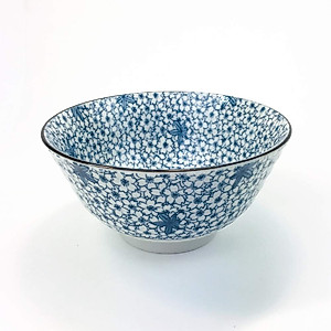 Japanese Mino Ware Chawan 5.0 inches Rice Bowls 5 patterns with Gift Box set, ceramic mino yaki