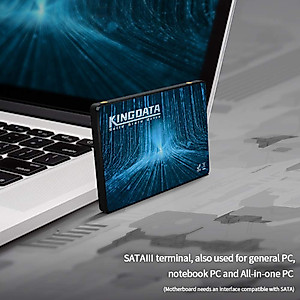 Kingdata SSD 64GB SATA 2.5" Internal Solid State Drive SATAIII 6 Gb/s High-Performance 7MM Height SSD (64GB, 2.5''SATA3)