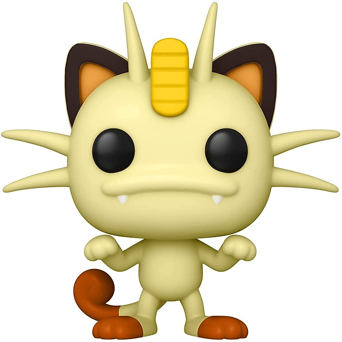 POP Meowth Funko Pop Vinyl Figure (Bundled with Compatible Pop Box Protector Case), Multicolor, 3.75 inches